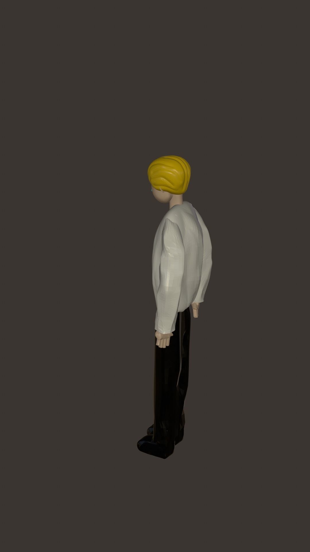 3D model Boy standing 3d model VR / AR / low-poly | CGTrader