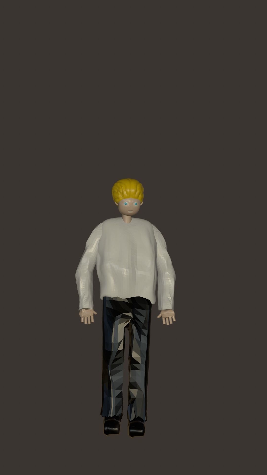 3D model Boy standing 3d model VR / AR / low-poly | CGTrader