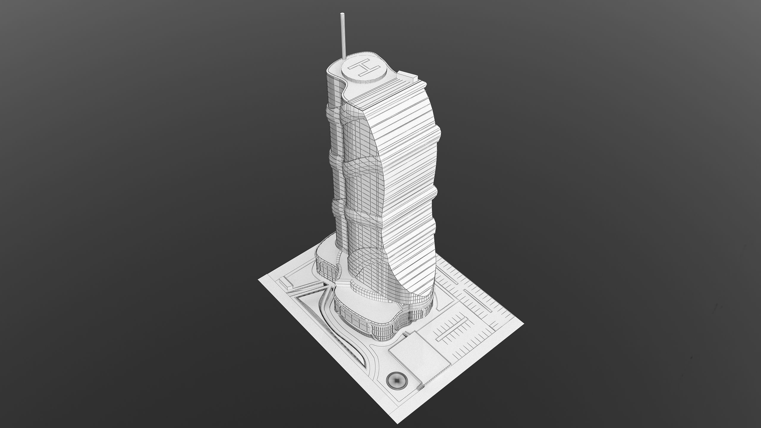 0175 - Skyscraper 3D model | CGTrader