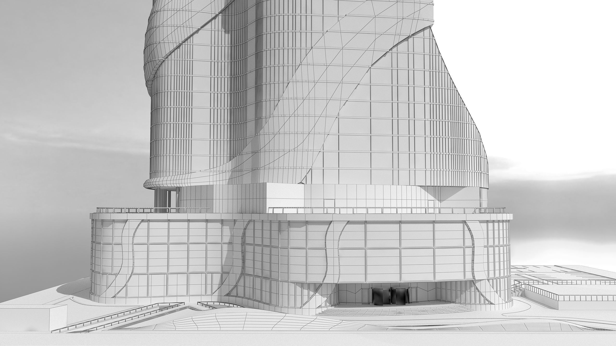 0175 - Skyscraper 3D model | CGTrader