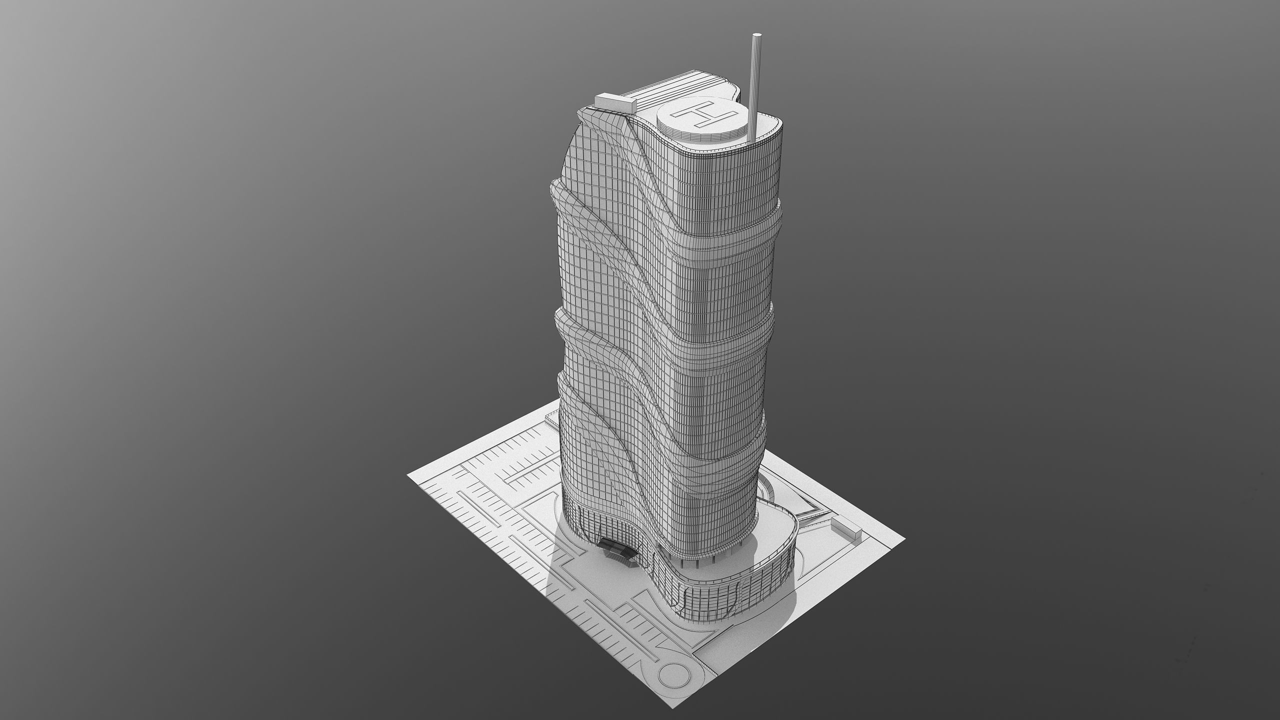 0175 - Skyscraper 3D model | CGTrader