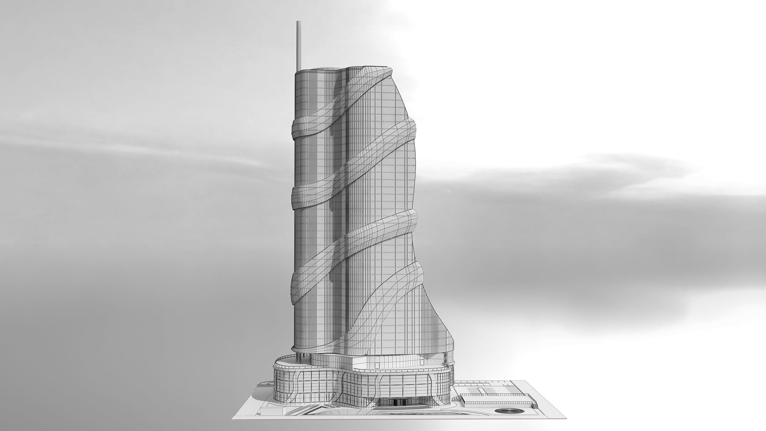 0175 - Skyscraper 3D model | CGTrader