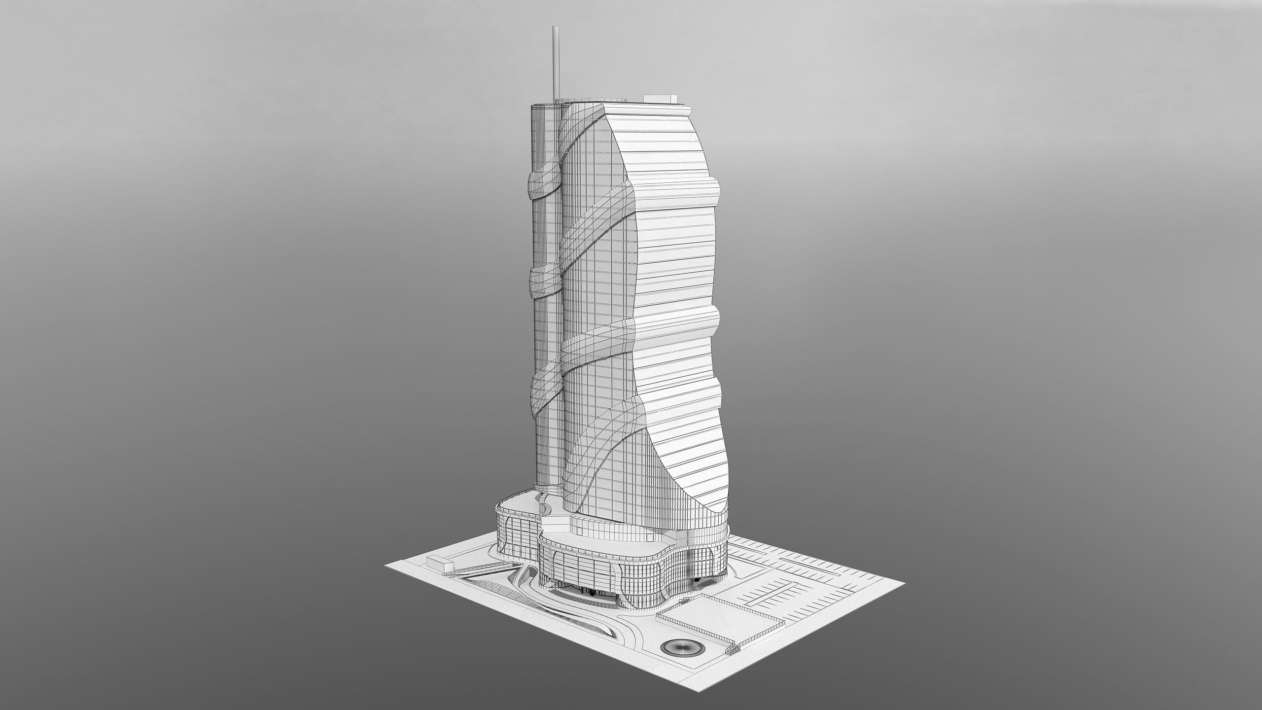 0175 - Skyscraper 3D model | CGTrader
