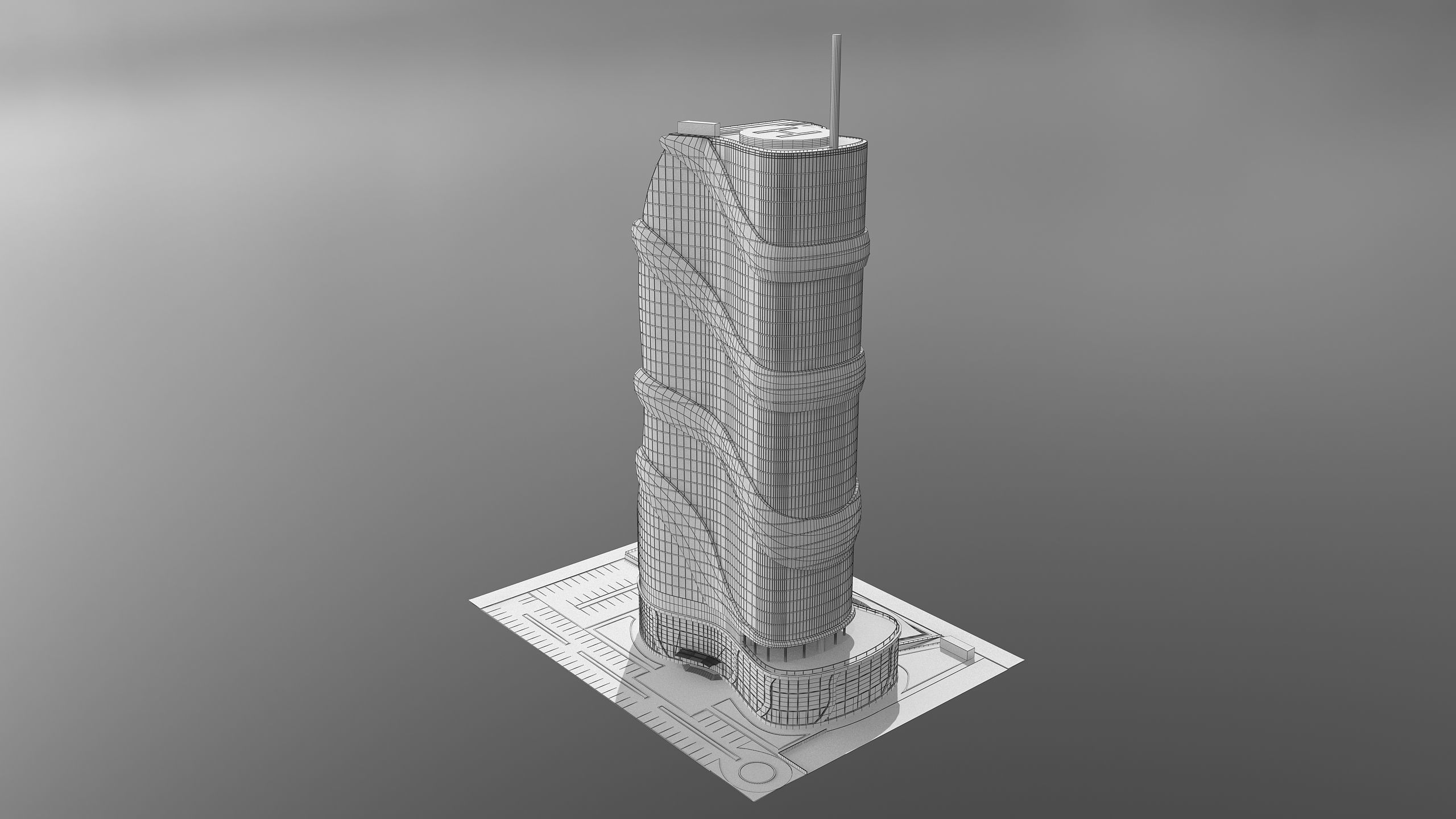 0175 - Skyscraper 3D model | CGTrader