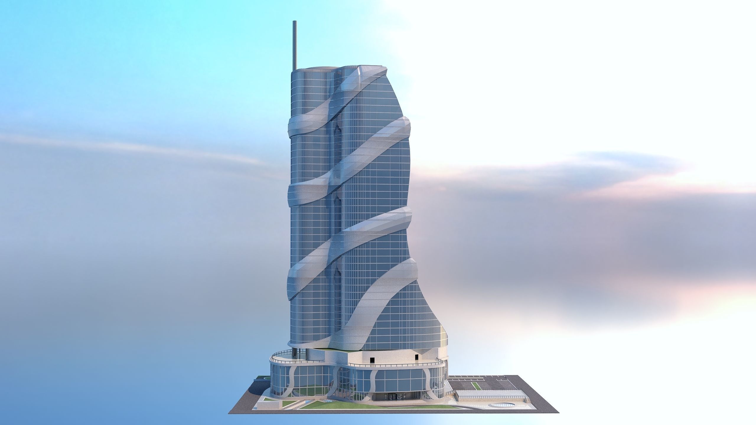 0175 - Skyscraper 3D model | CGTrader
