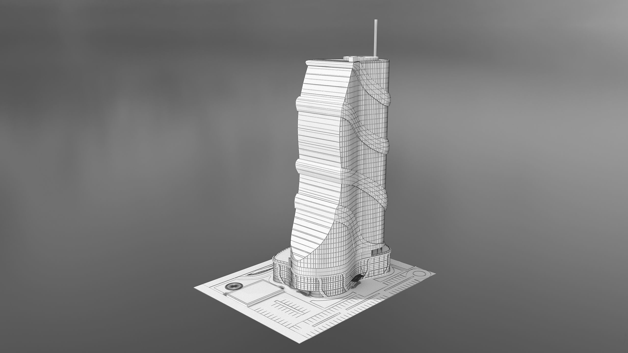 0175 - Skyscraper 3D model | CGTrader
