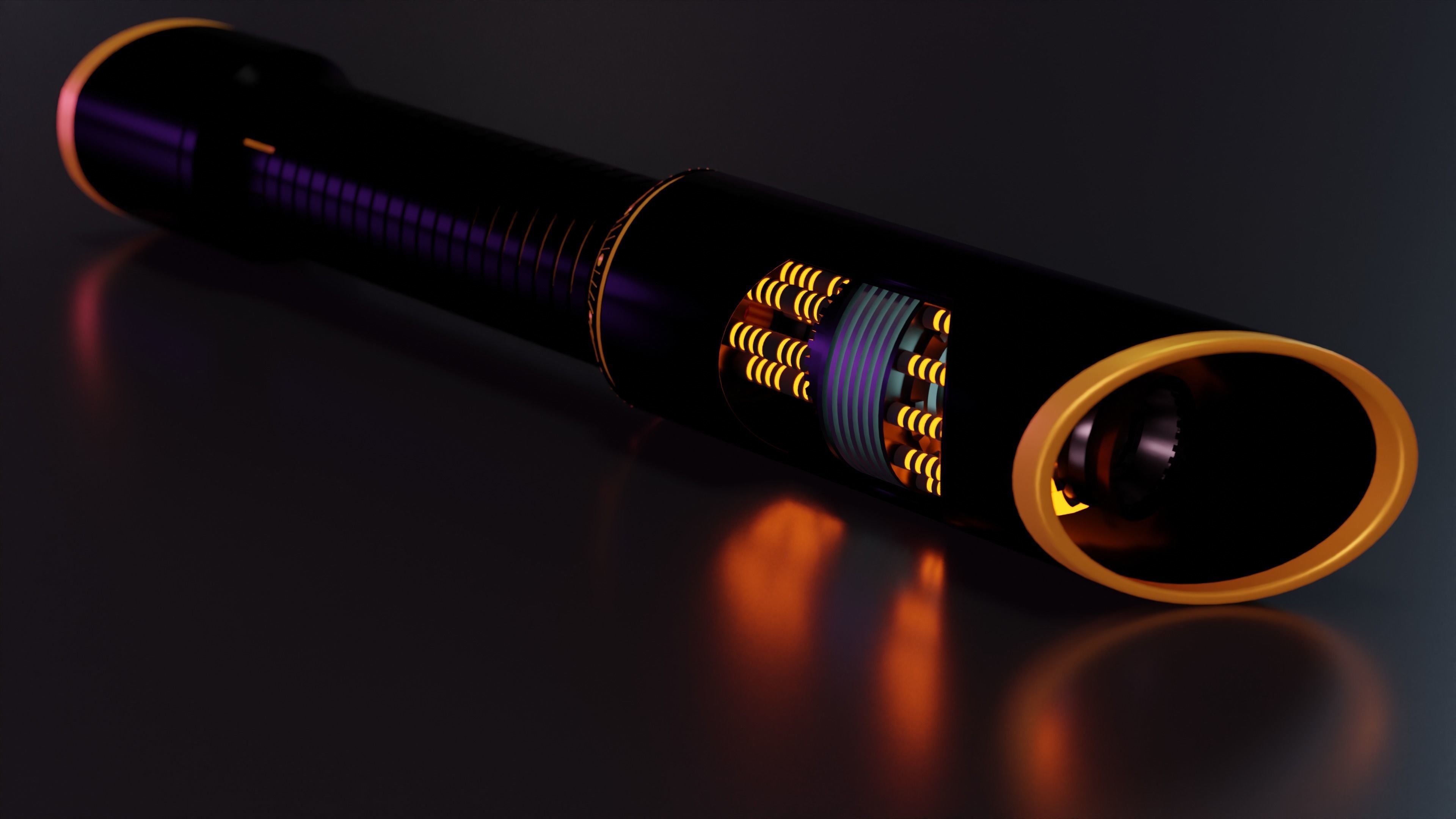 Lightsaber Deathseeker free 3D model | CGTrader