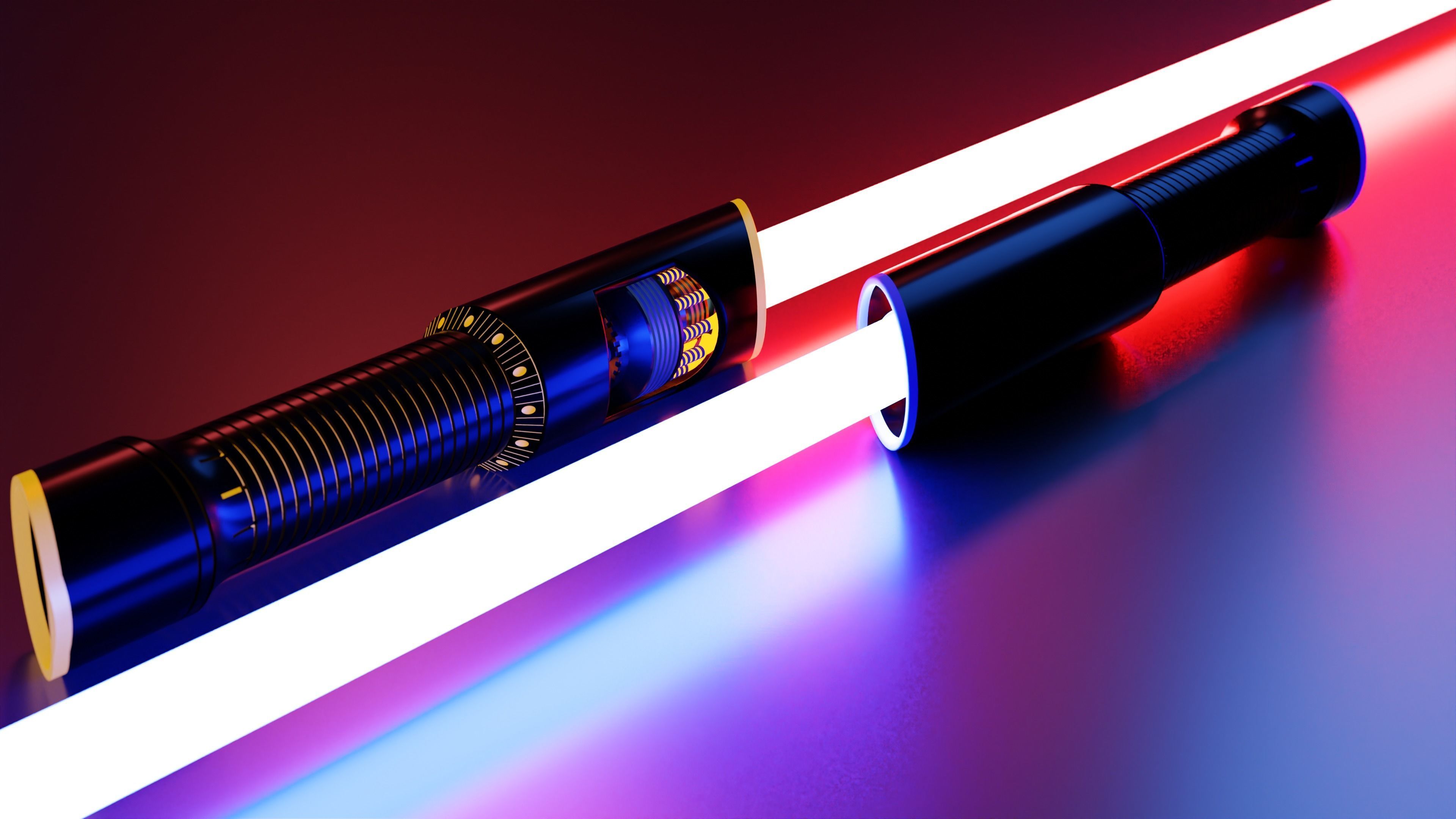 Lightsaber Deathseeker free 3D model | CGTrader