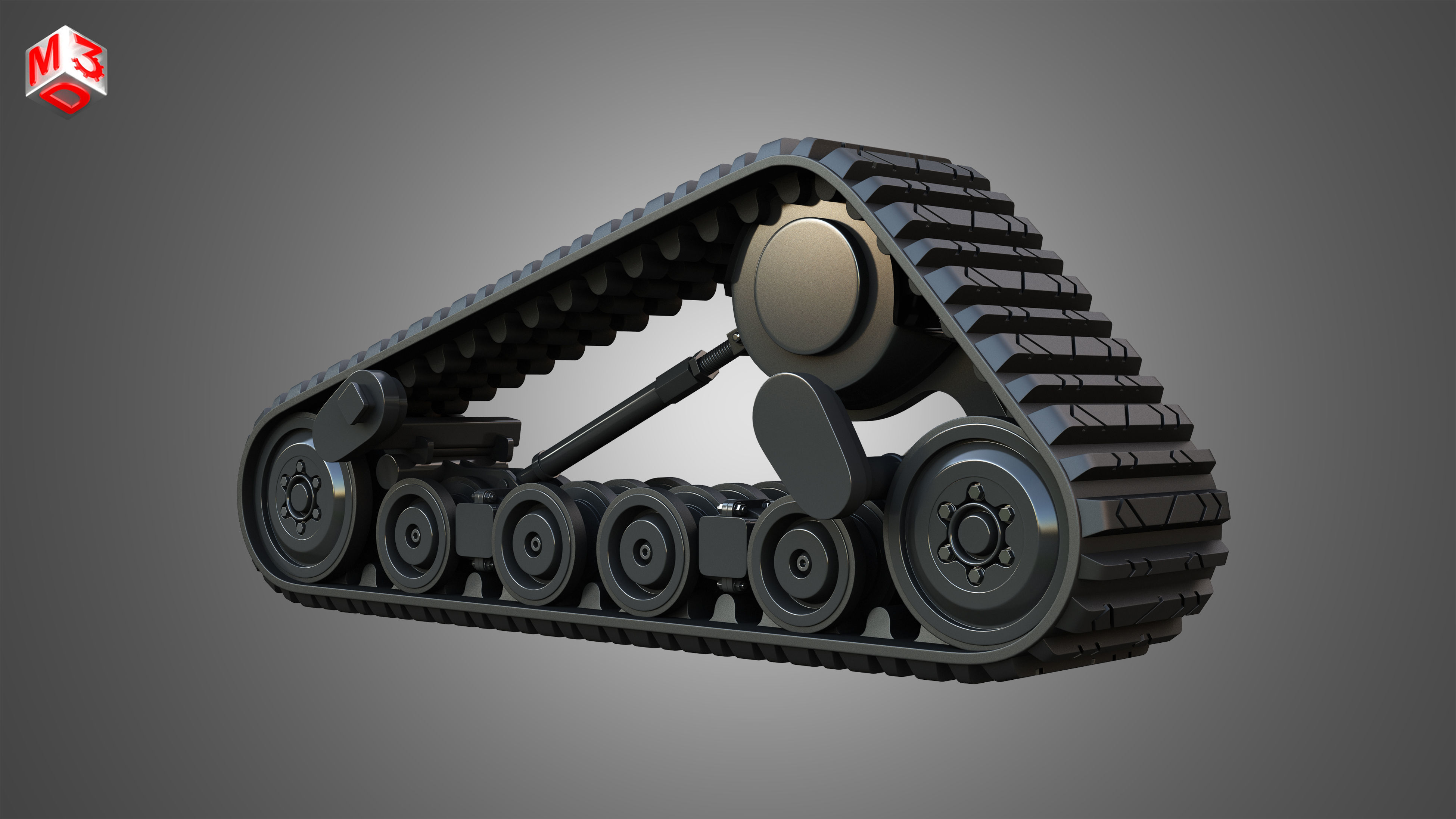 ASV VT100 Tracks - Crawlers 3D model | CGTrader