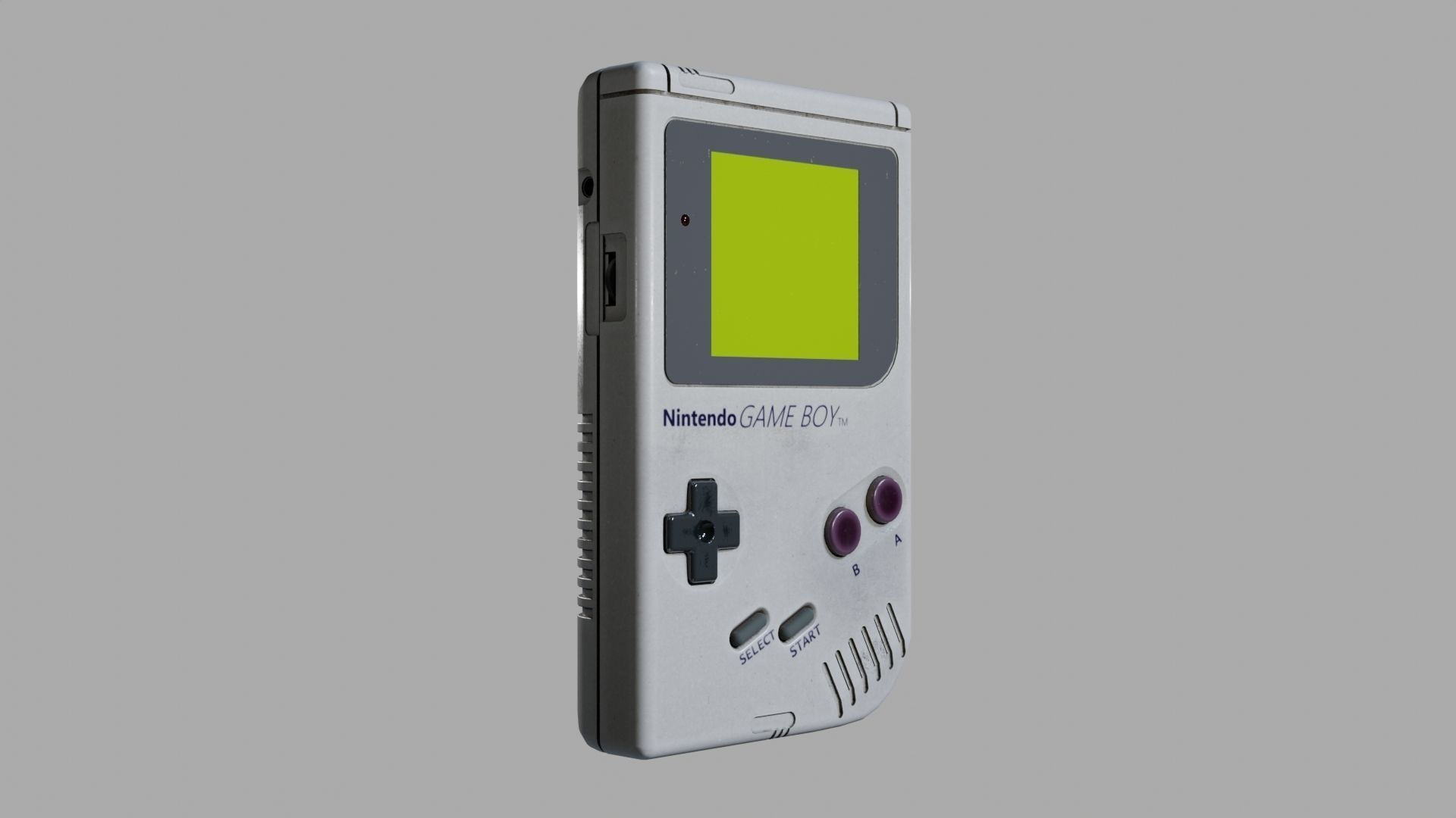 Nintendo Game Boy 1989 3D model | CGTrader