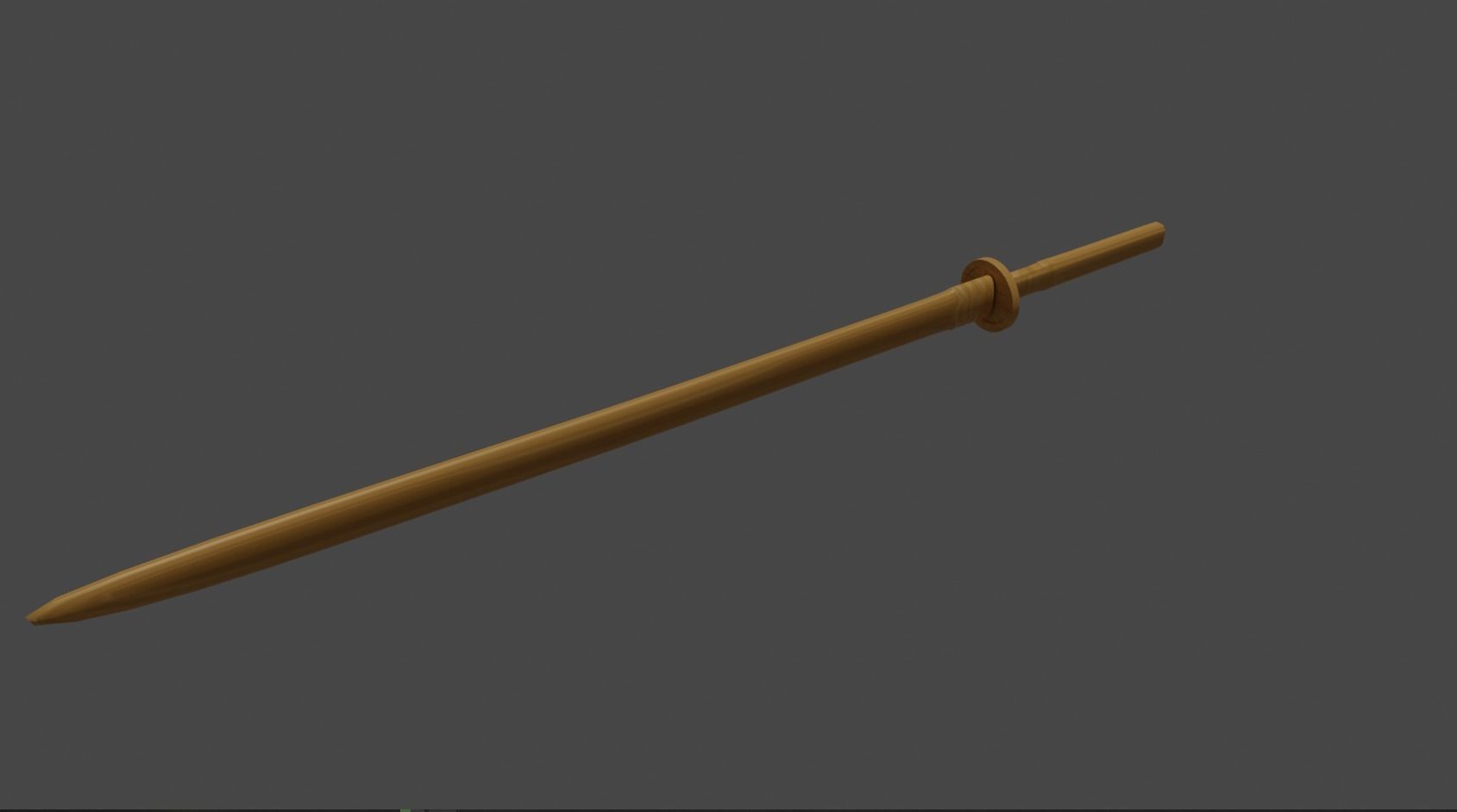 3D model Wooden katana VR / AR / low-poly | CGTrader