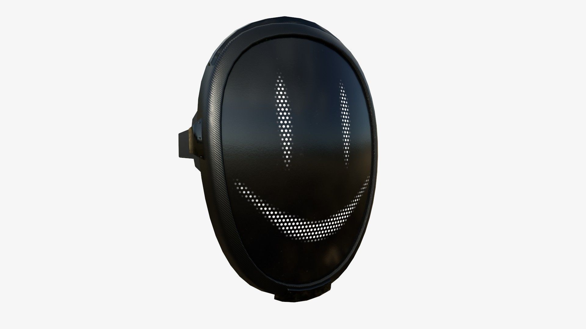 3D model LED Screen Mask - A14 Face E - Character Design VR / AR / low ...