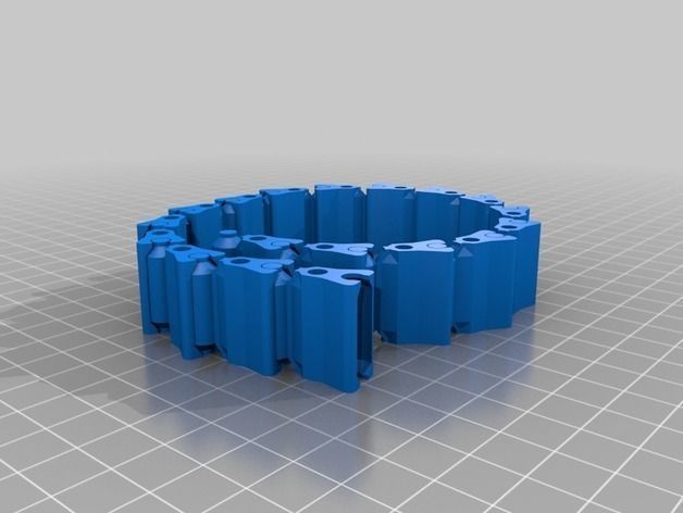 Printable Chain 3D model 3D printable | CGTrader