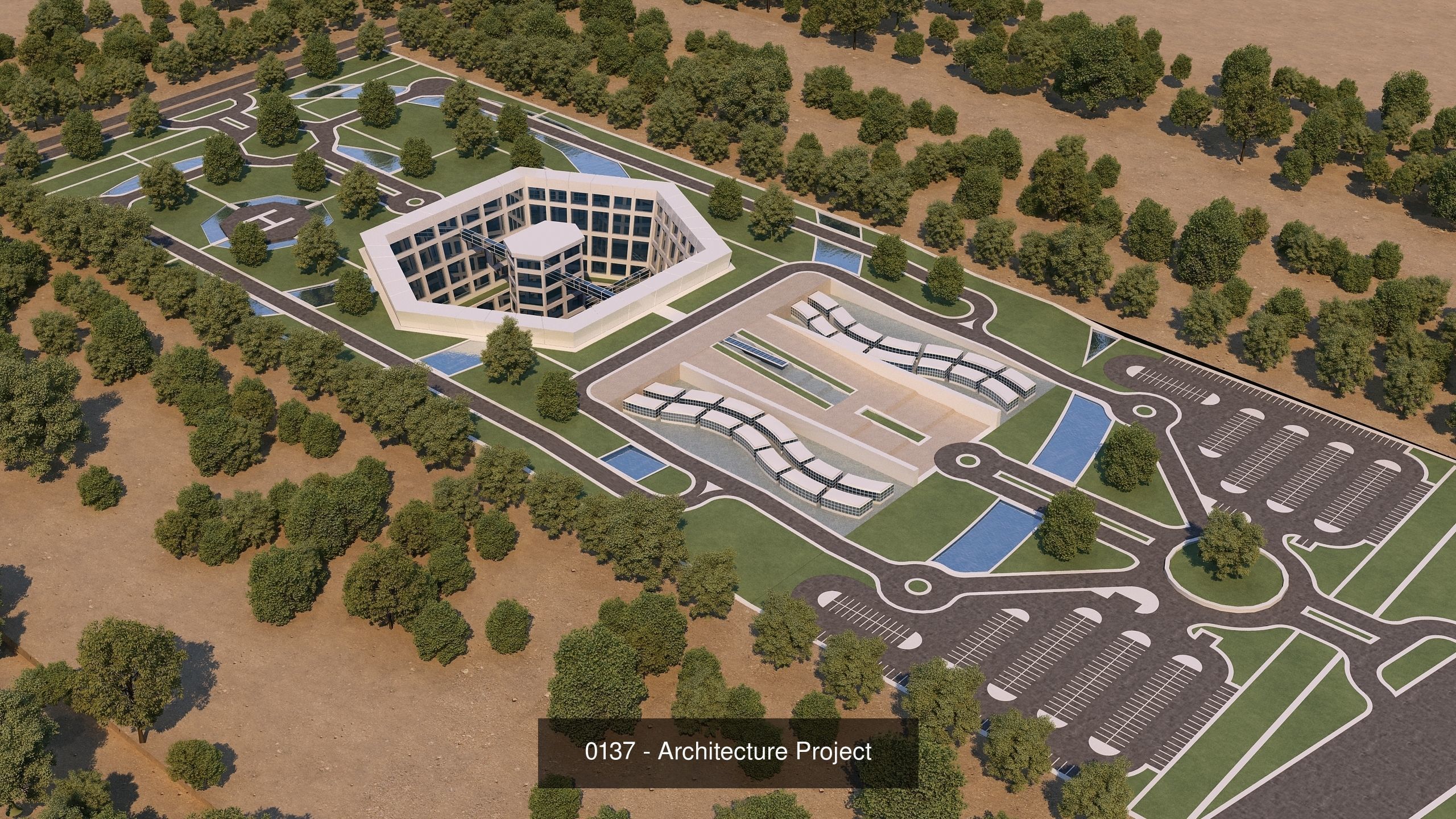 36 Architecture 3D Projects - 2D Drawings - Bundle 3D Model Collection ...