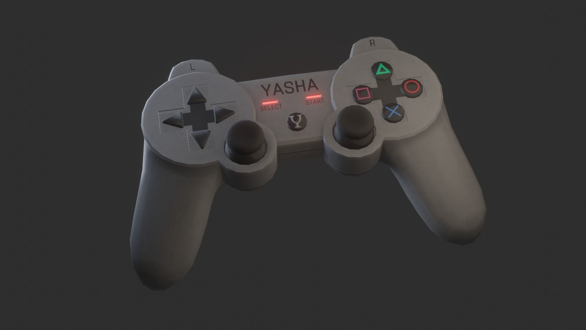 3D model Gaming controller VR / AR / low-poly | CGTrader