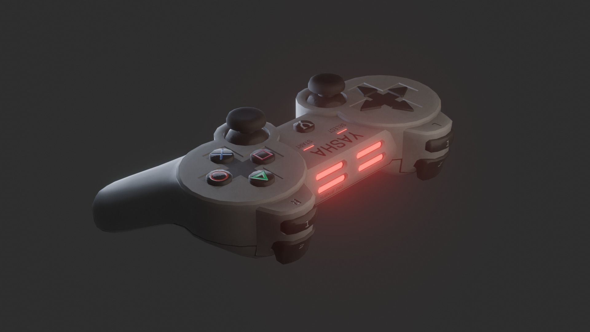 3D model Gaming controller VR / AR / low-poly | CGTrader