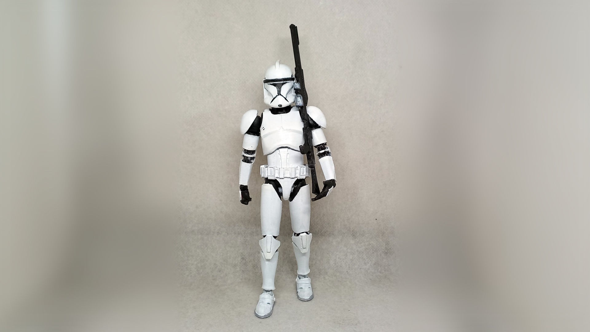 Star Wars Clone Trooper articulated action figure CloneTrooper 3D model ...