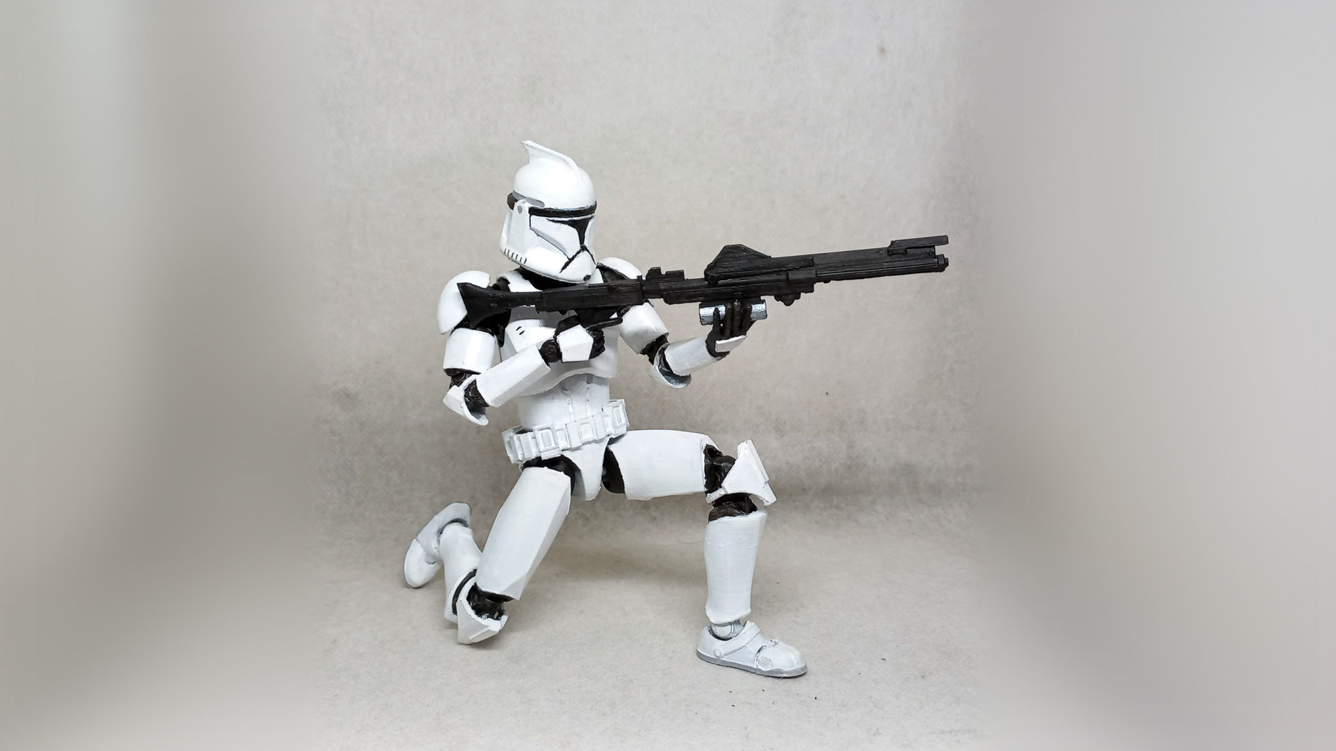 Star Wars Clone Trooper articulated action figure CloneTrooper 3D model ...