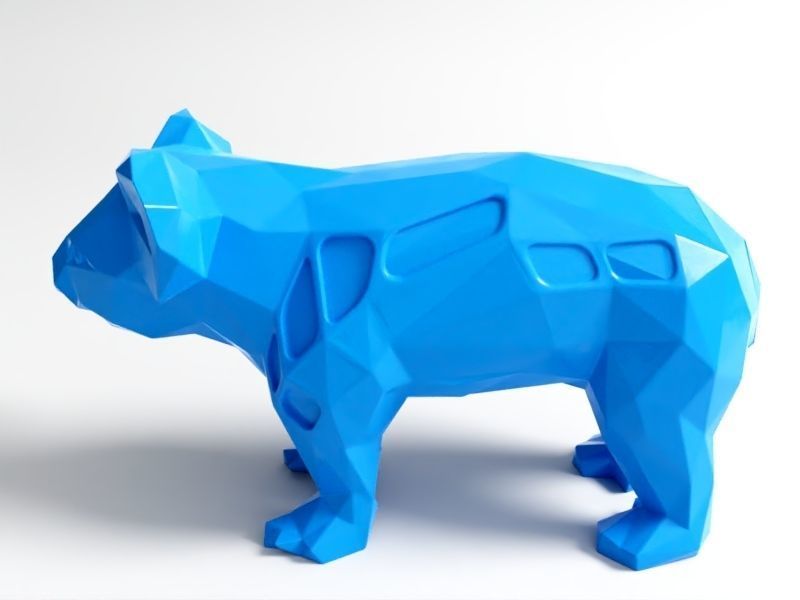 Polygon Koala 3D model 3D printable | CGTrader