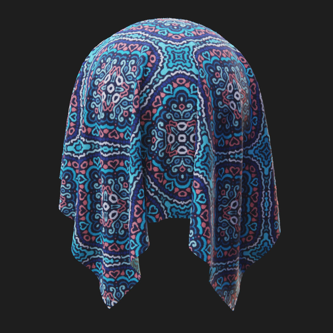 Traditional Fabric Texture Maps Texture | CGTrader