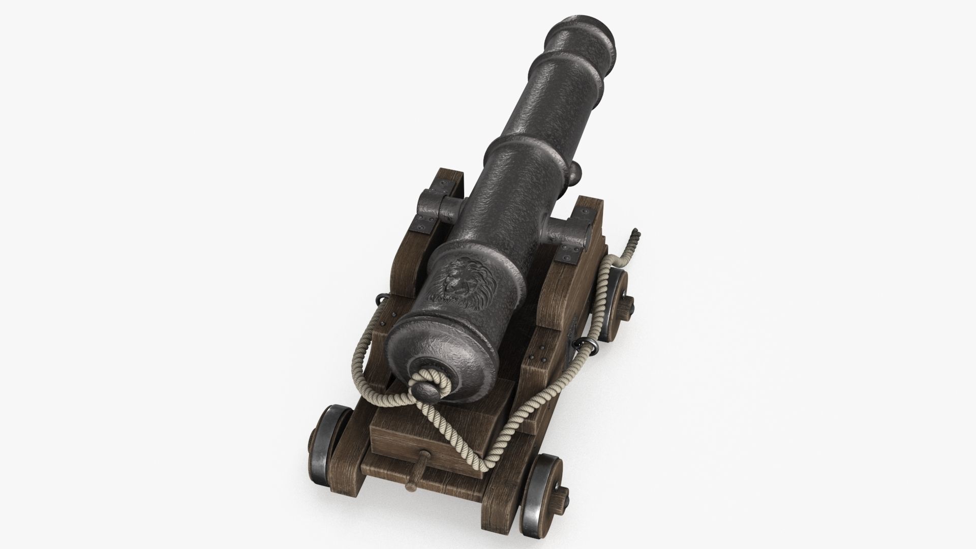 3D model Vintage Cannon Mortar VR / AR / low-poly | CGTrader