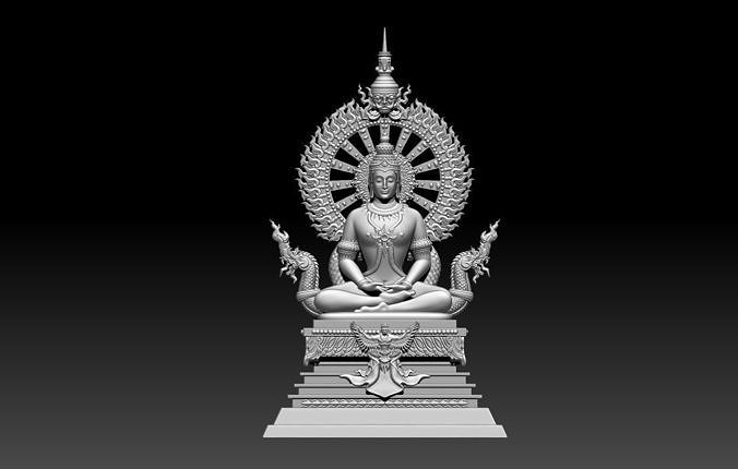 Buddha 3D model 3D printable | CGTrader