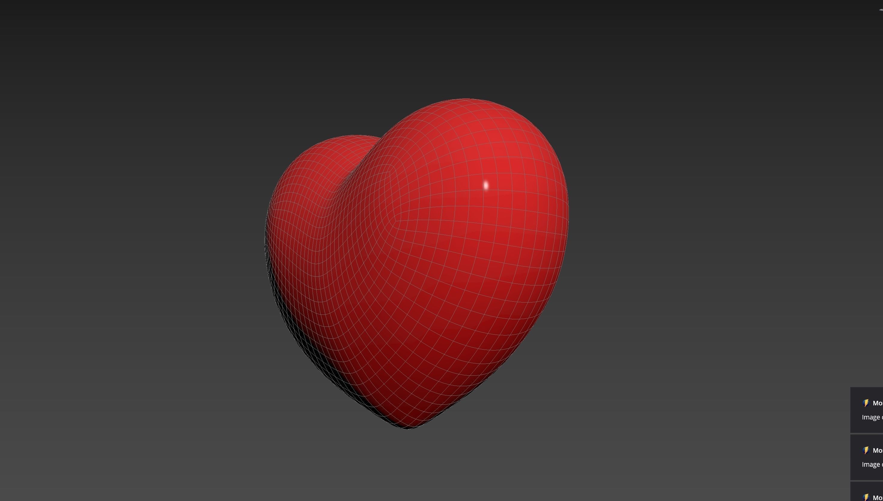 Symbol019 Smile Face Heart 3D model | CGTrader