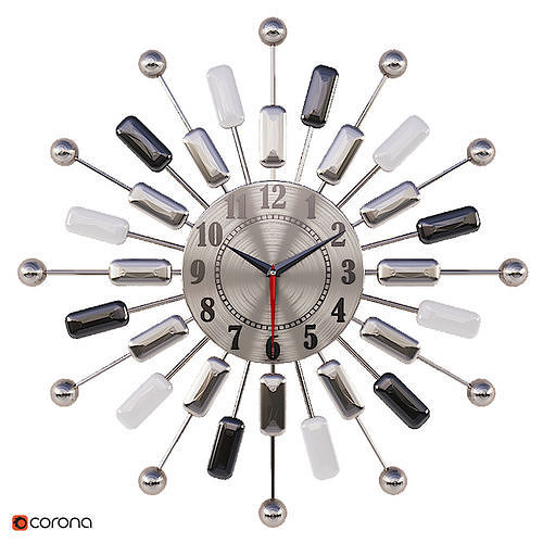 3D model Wall Clock VR / AR / low-poly | CGTrader