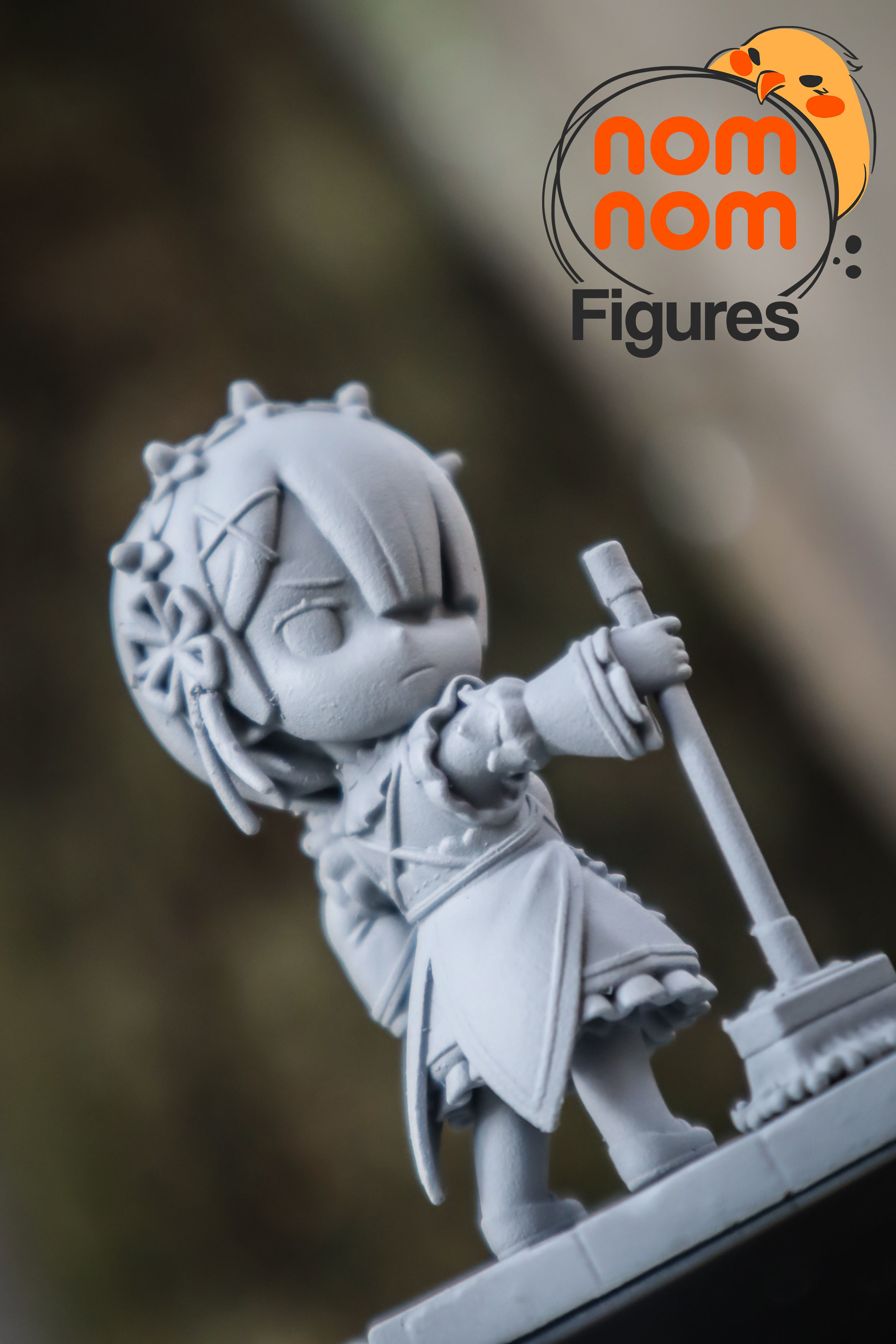 Chibi Rem and Ram - ReZero 3D model 3D printable | CGTrader