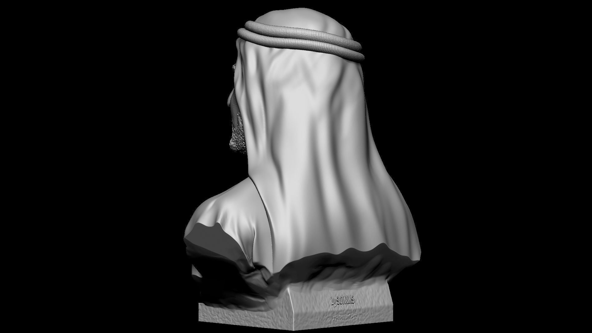 Mohammed bin Rashid Al Maktoum 3D model 3D printable | CGTrader
