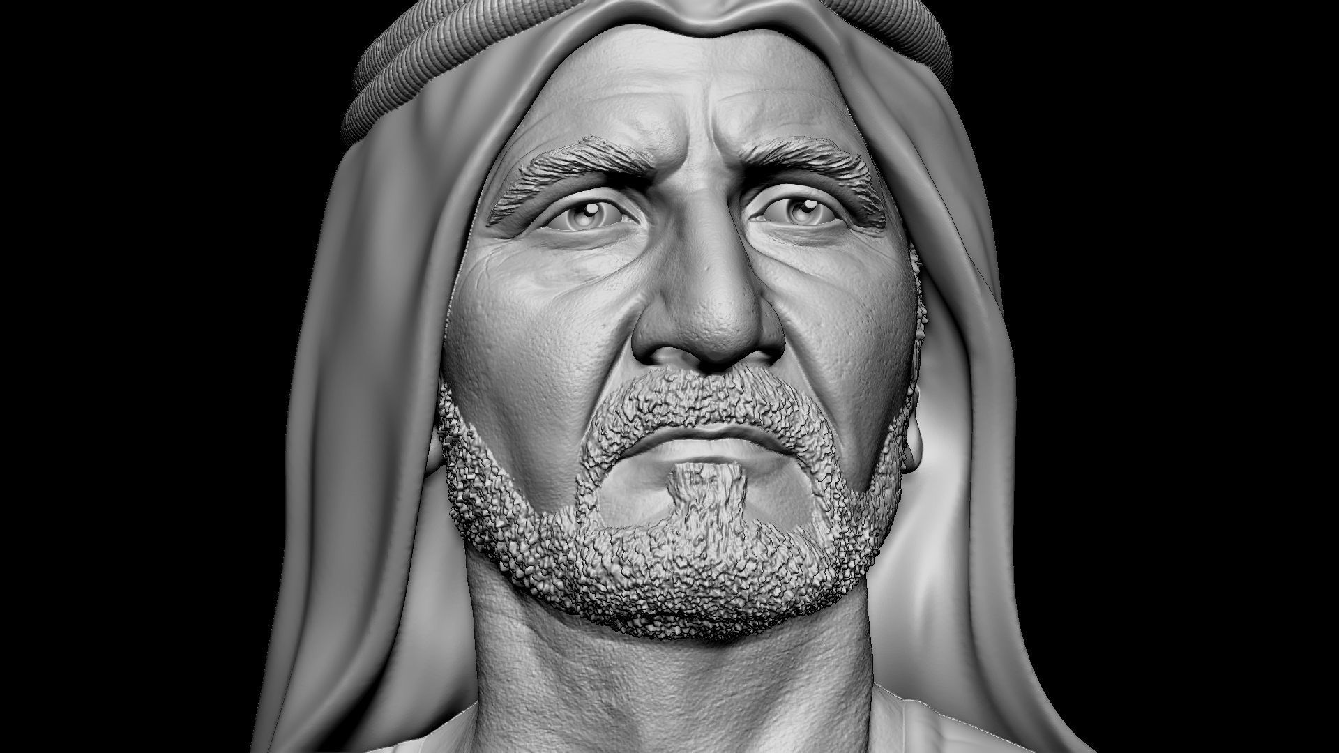 Mohammed bin Rashid Al Maktoum 3D model 3D printable | CGTrader