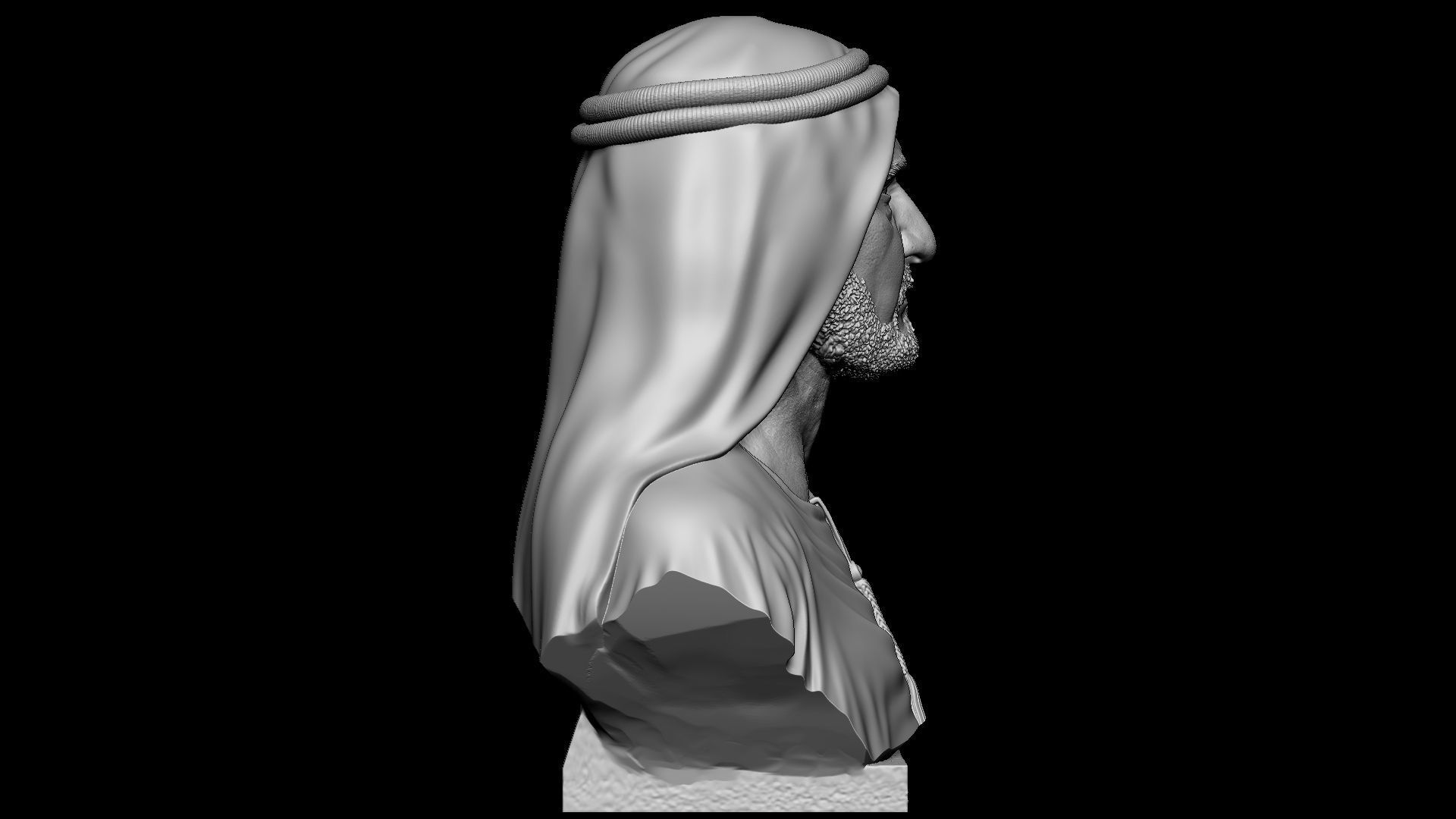 Mohammed bin Rashid Al Maktoum 3D model 3D printable | CGTrader