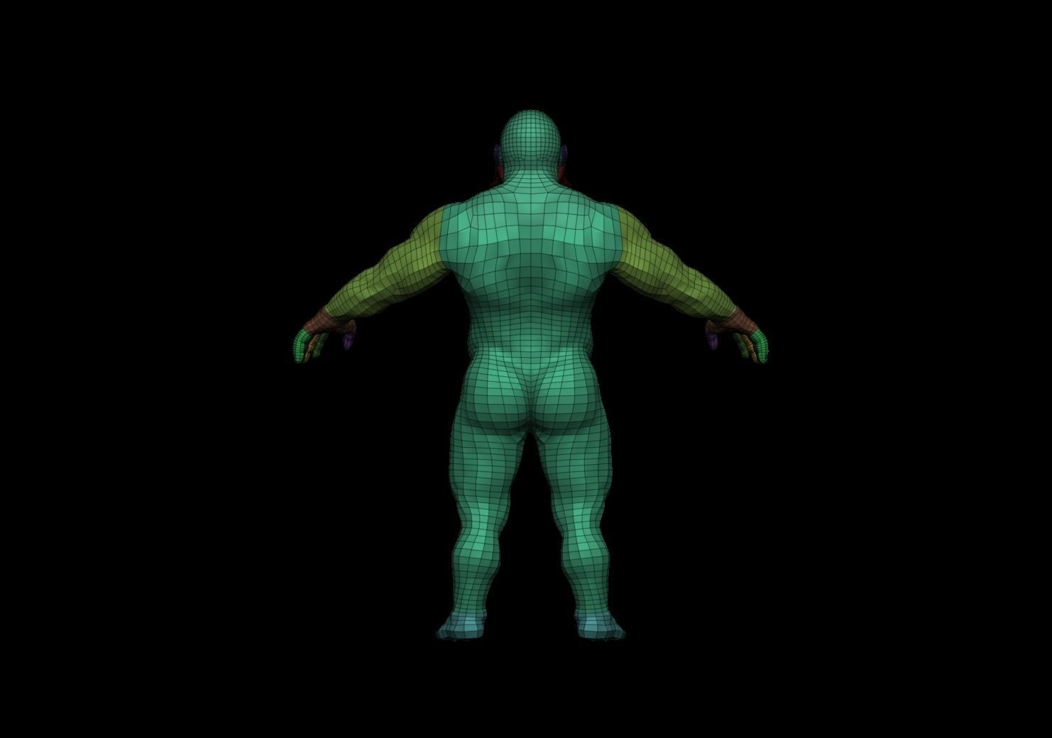 3D model DWARF-BASE MESH VR / AR / low-poly | CGTrader
