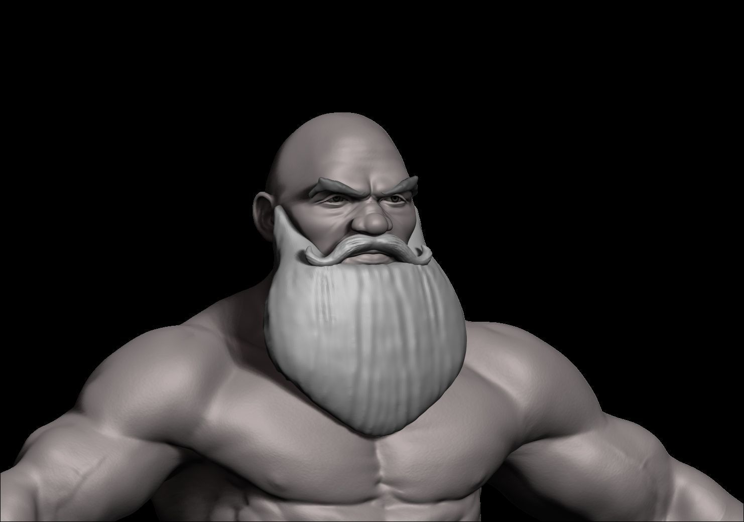 3D model DWARF-BASE MESH VR / AR / low-poly | CGTrader