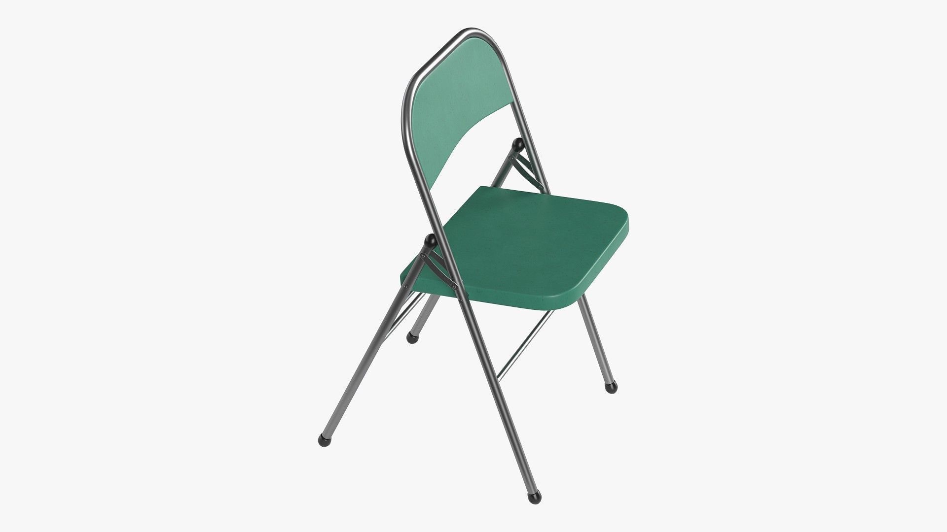 3D model Folding Metal Chair - Subdivision geometry VR / AR / low-poly ...