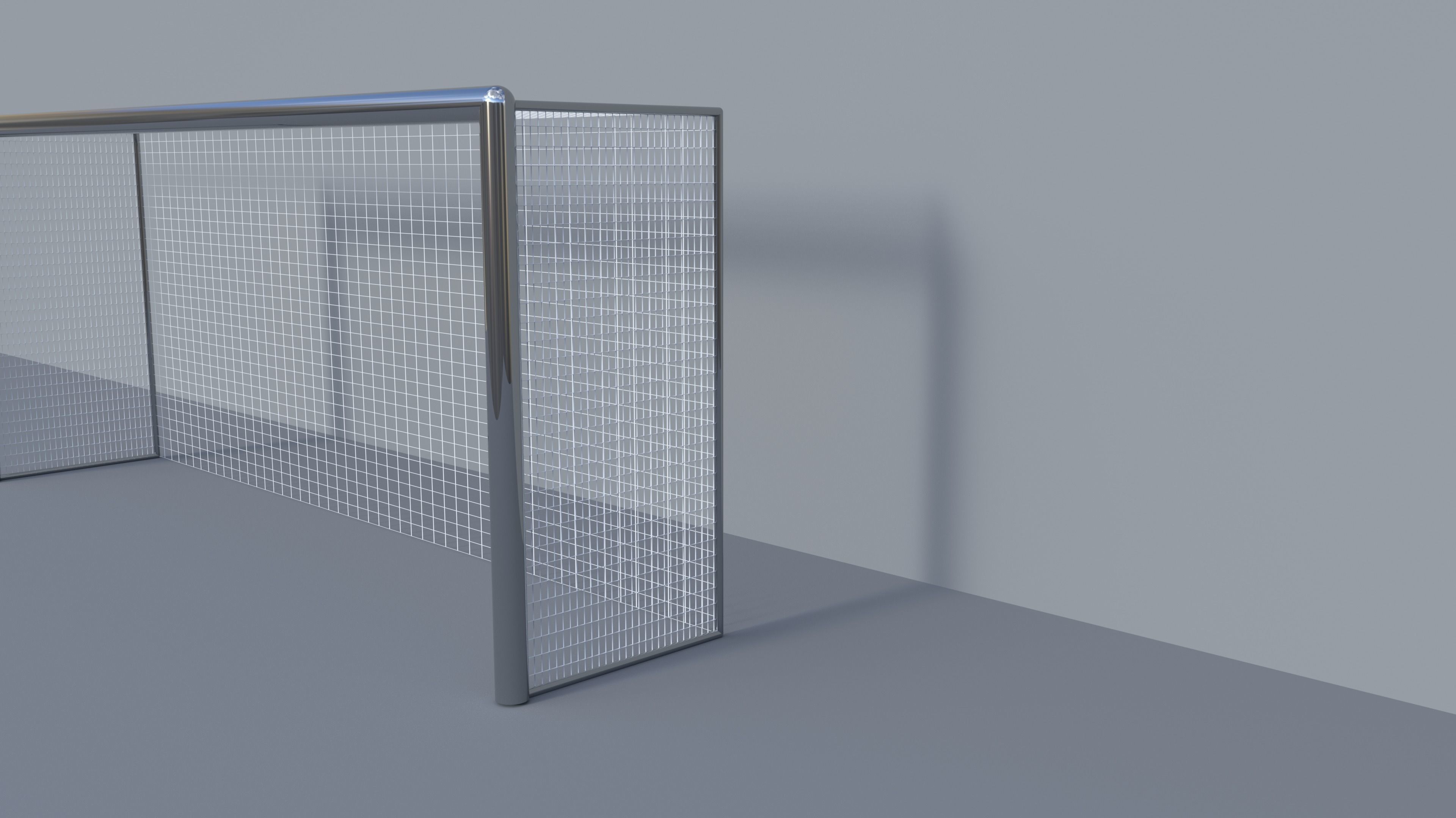 Simple Soccer-Football Goal free 3D model | CGTrader