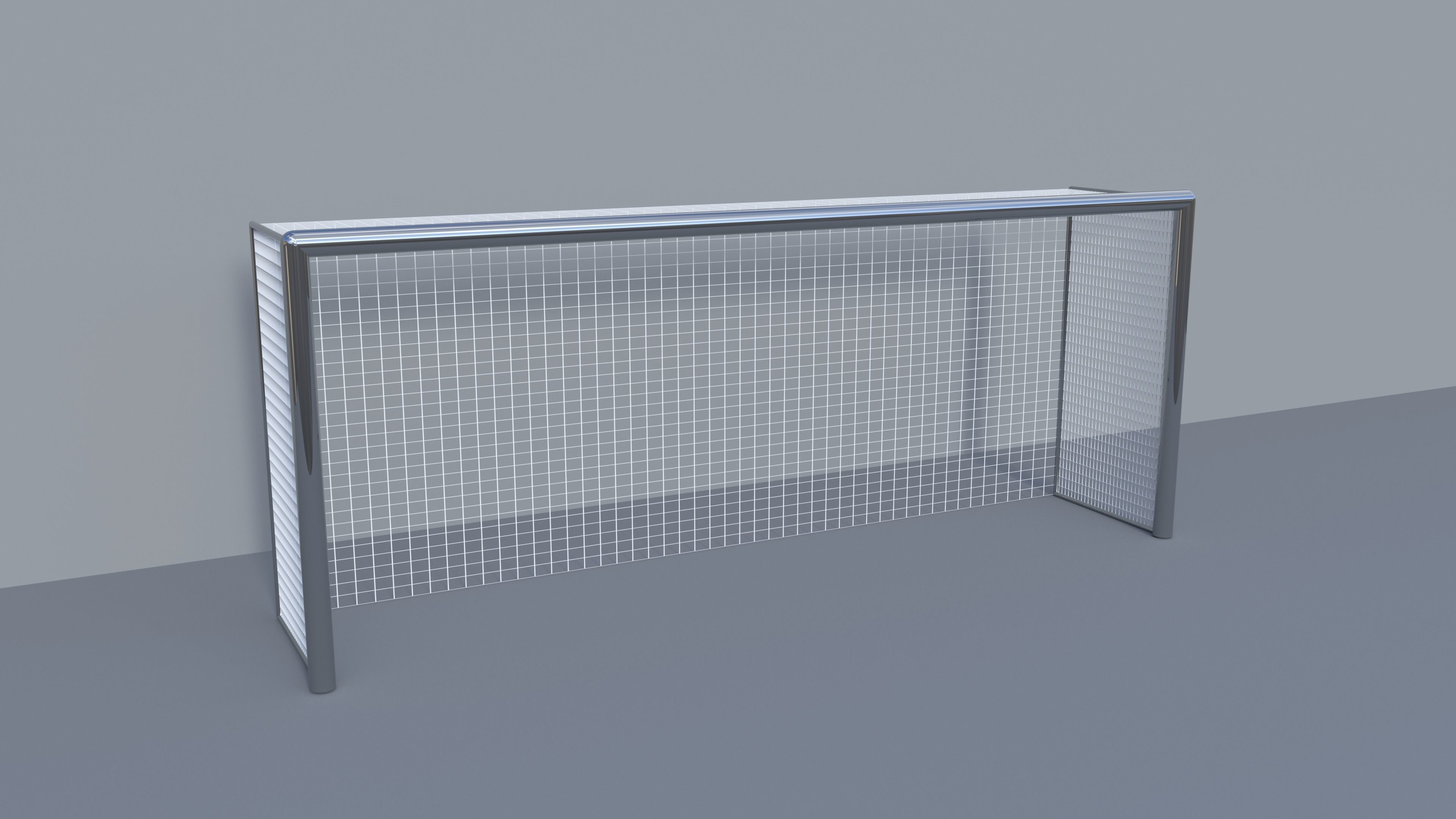 Simple Soccer-Football Goal free 3D model | CGTrader