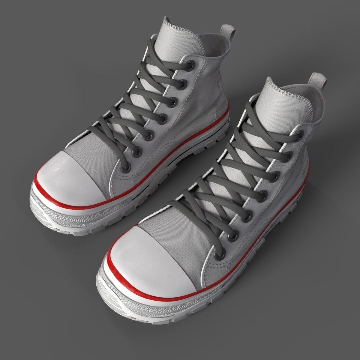 High Sneaker 3D model | CGTrader
