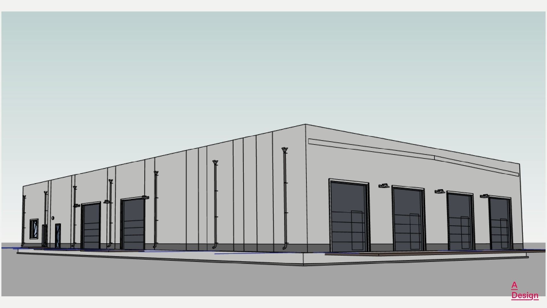 Warehouse - Revit 3D model | CGTrader