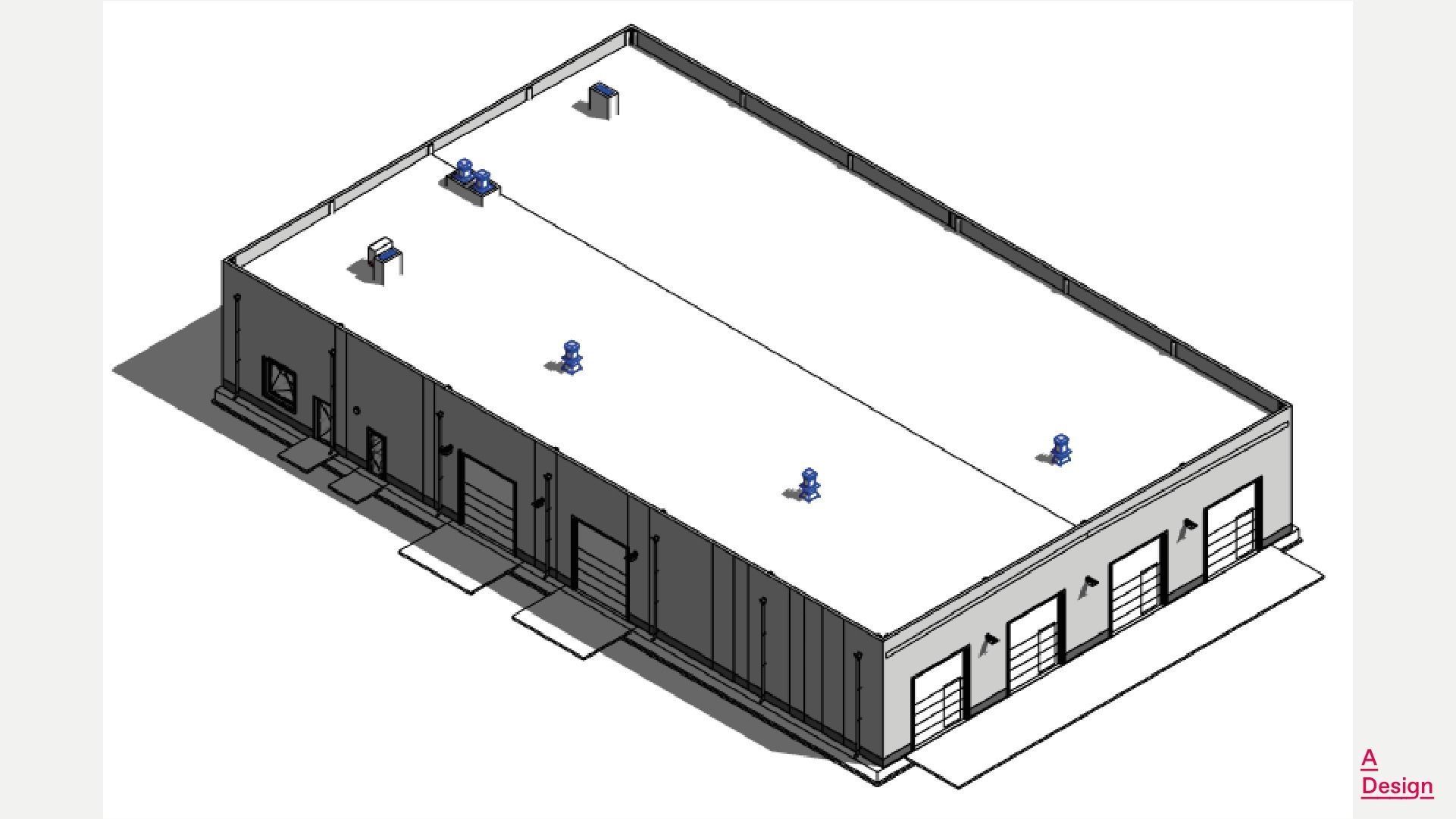 Warehouse - Revit 3D model | CGTrader