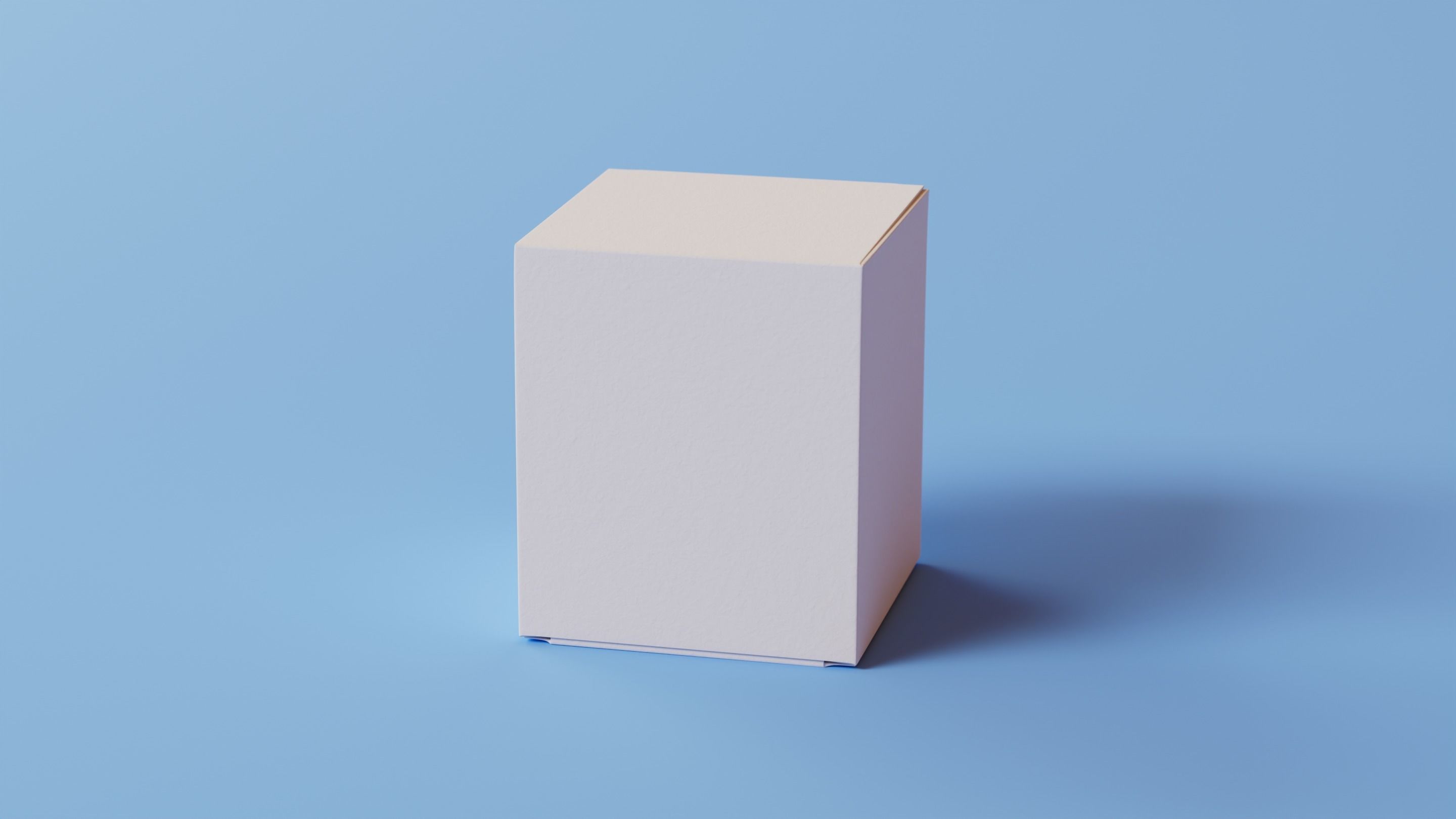Square Packaging Box 3D Model 3D model | CGTrader