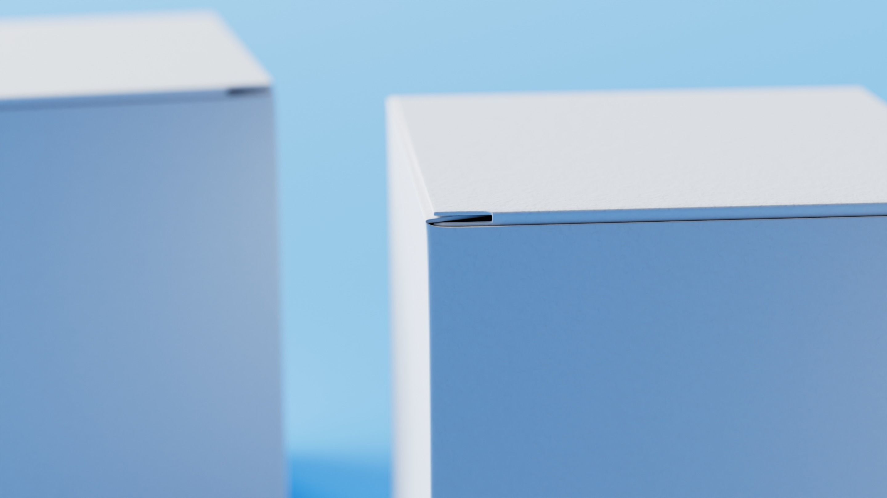 Square Packaging Box 3D Model 3D model | CGTrader