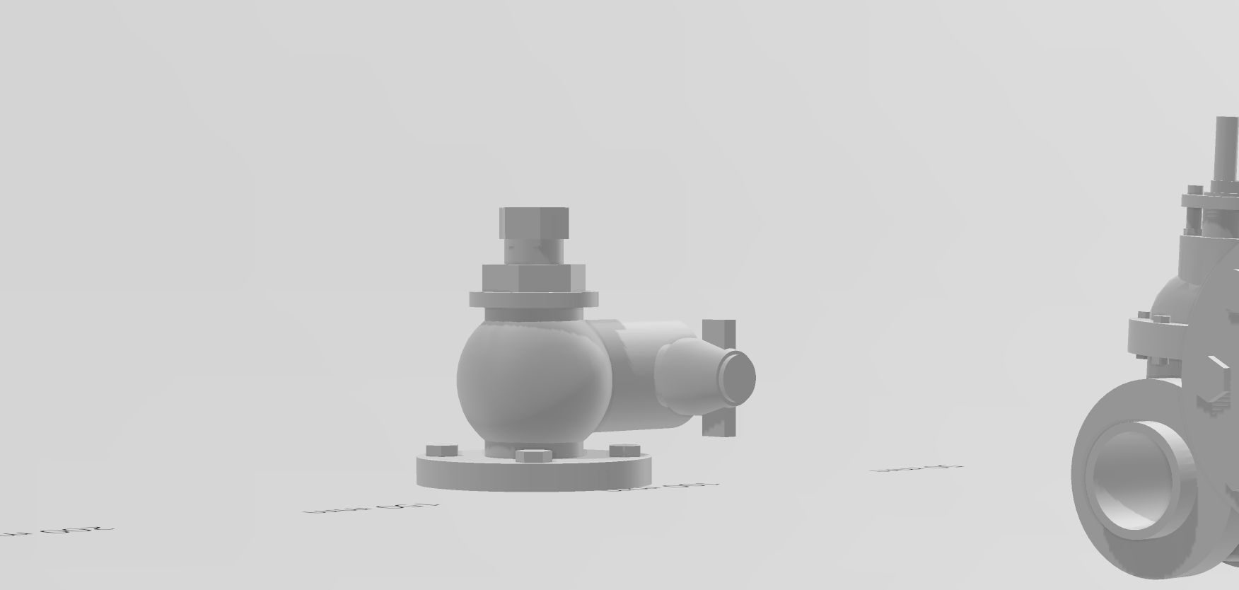 Set of random valves and knobs 3D model 3D printable | CGTrader