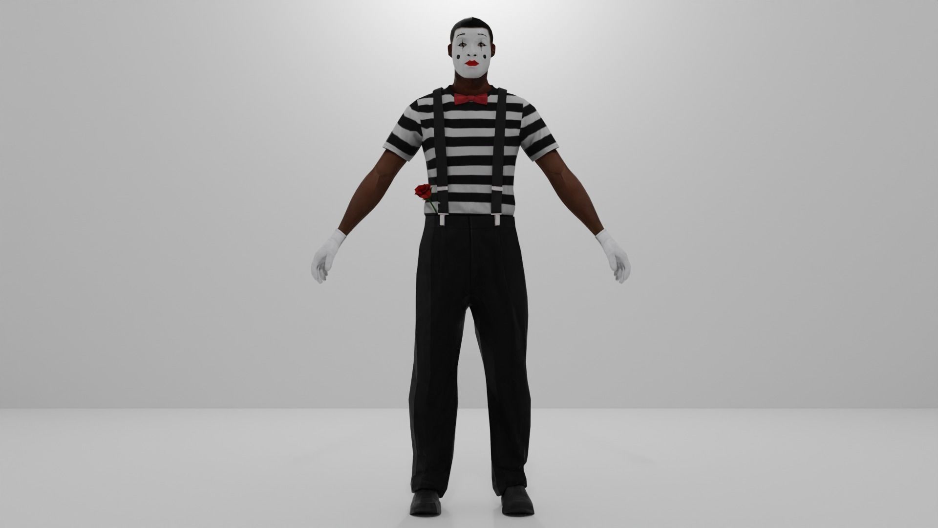 3D model Mime Low-poly 3D model VR / AR / low-poly | CGTrader