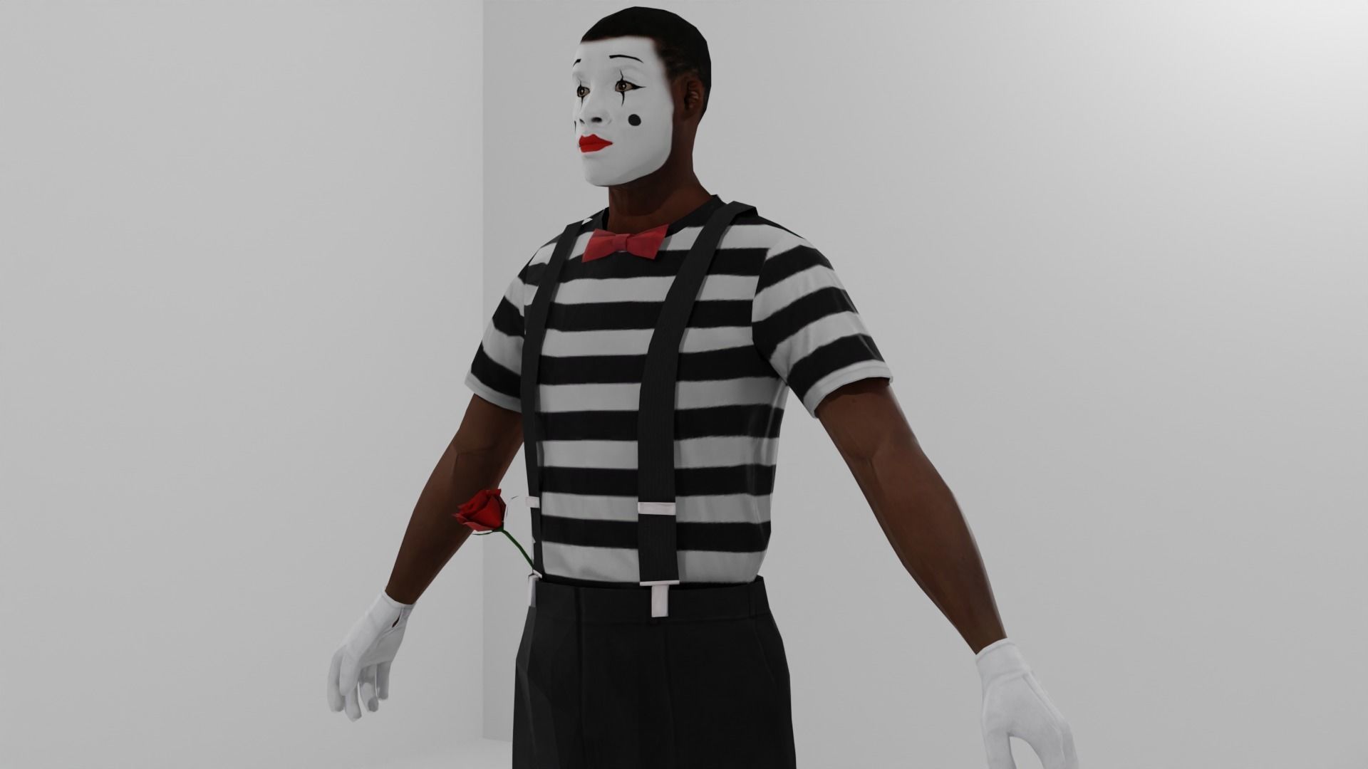 3D model Mime Low-poly 3D model VR / AR / low-poly | CGTrader
