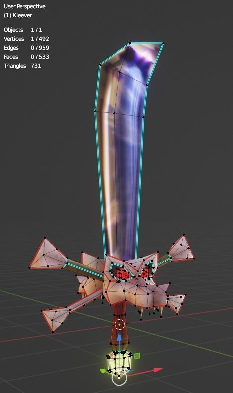 3D model Kleever for the DKC2 64 version VR / AR / low-poly | CGTrader