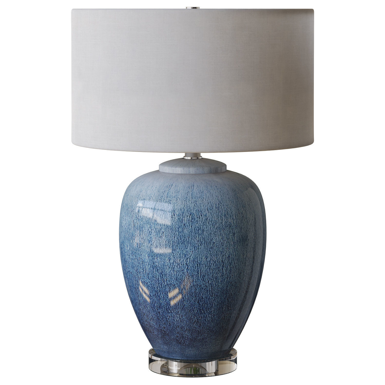 blue water table lamp by uttermost 3D model | CGTrader