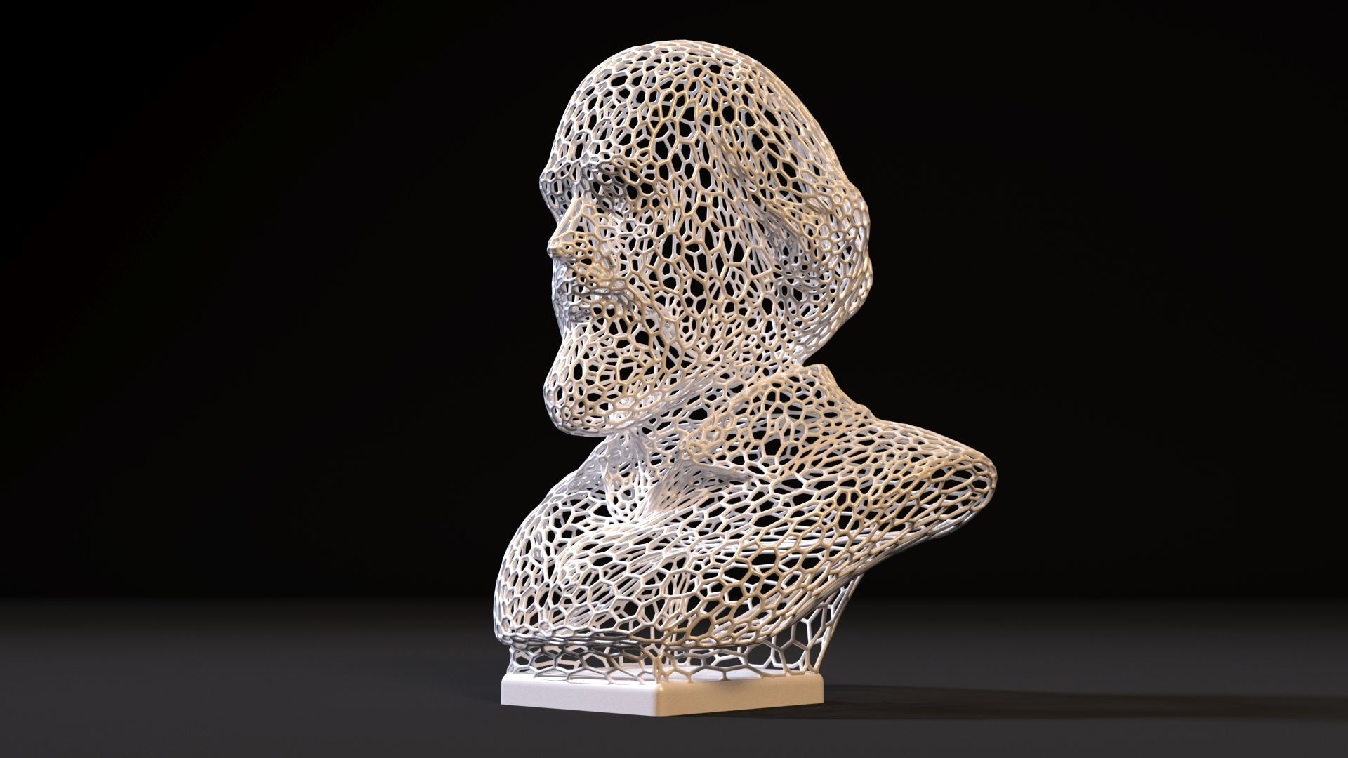 Shakespeare Bust 3D model 3D printable | CGTrader