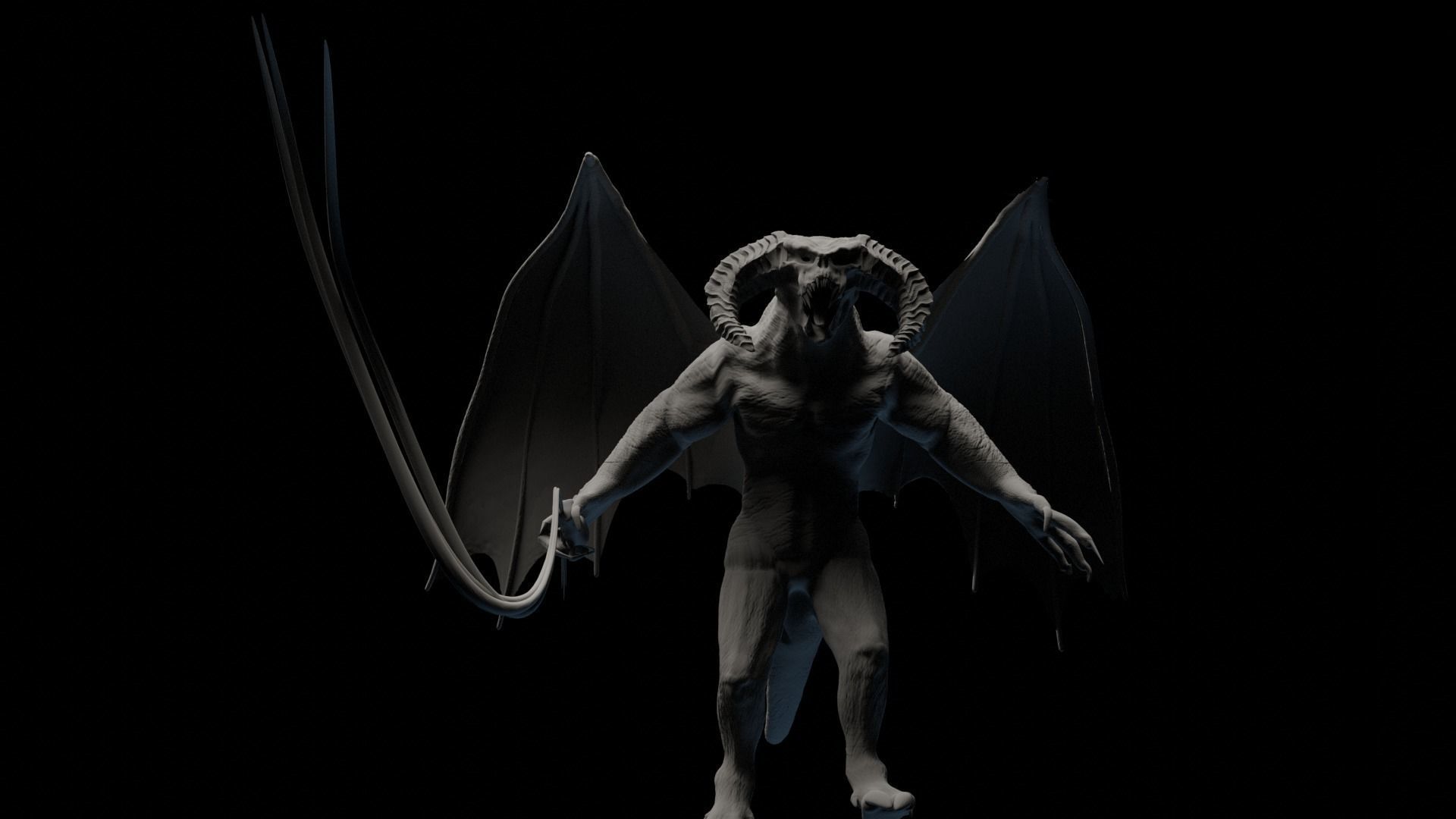 Balrog 3D model 3D printable | CGTrader