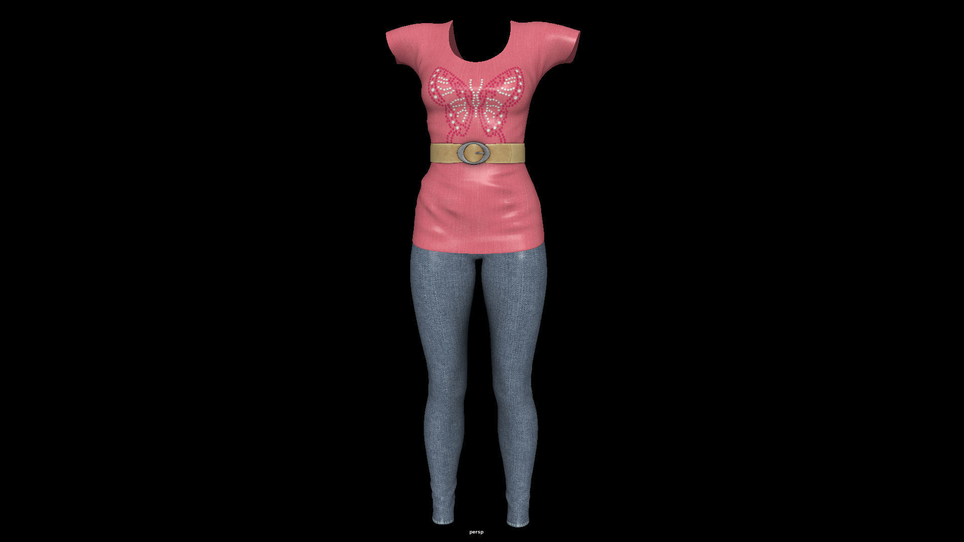 Girl Sophia Cloth 3D model | CGTrader